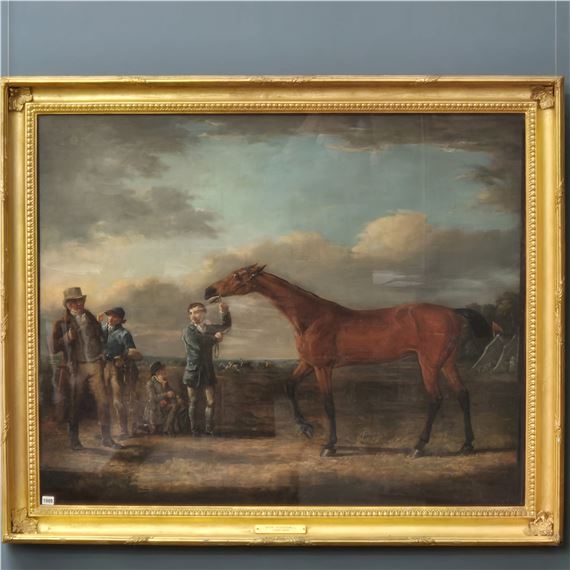 Benjamin Marshall | A fine racehorse, with Owner, Jockey and groom ...