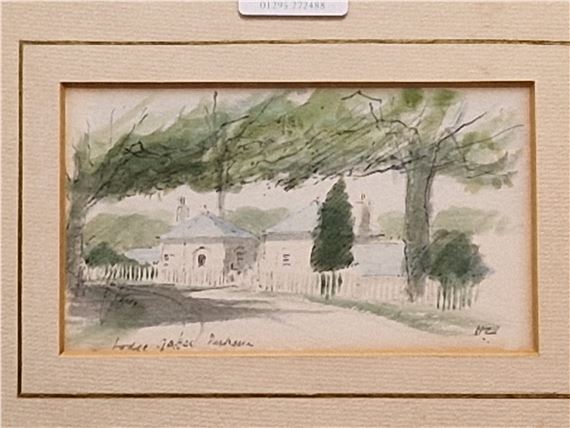 Sir Hugh Casson | The Lodge Gates Parham | MutualArt