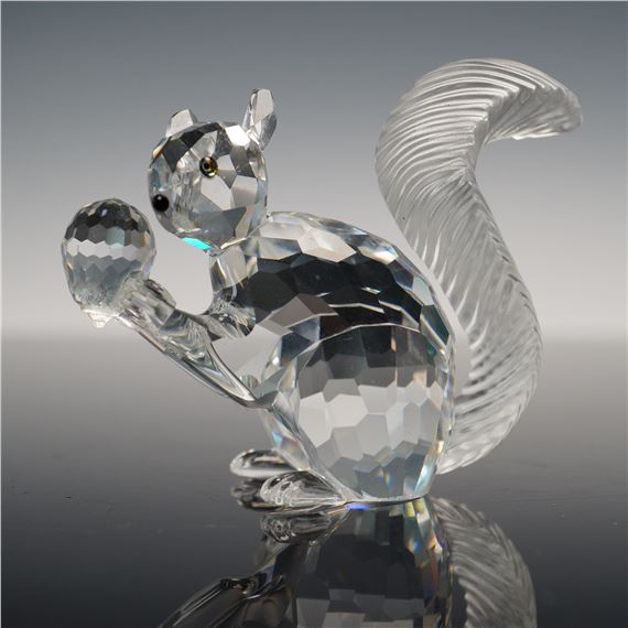 Anton Hirzinger | Swarovski Crystal Figurine, 1997 Squirrel 208433 ...