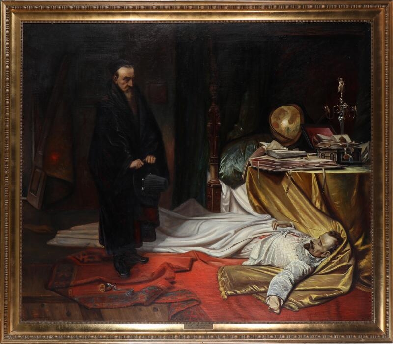 Karl Theodor von Piloty | Seni at the Dead Body of Wallenstein | MutualArt
