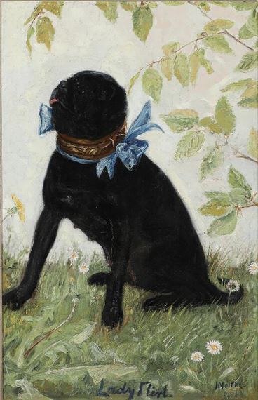 Harald Moltke | Lady Flirt (1901) | MutualArt