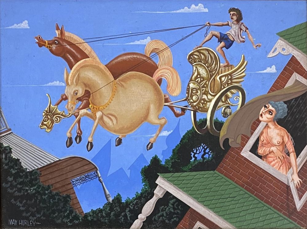 Max Hurley | Phaethon & the Chariot of Fire | MutualArt