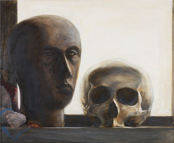 Andreas Wachter | Am Fenster (1991) | MutualArt