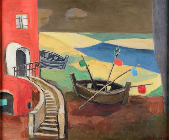 Kurt Bunge | Landschaft auf Ischia (1991) | MutualArt