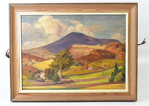 Edward Carter Preston | mountainous Lakeland landscape | MutualArt
