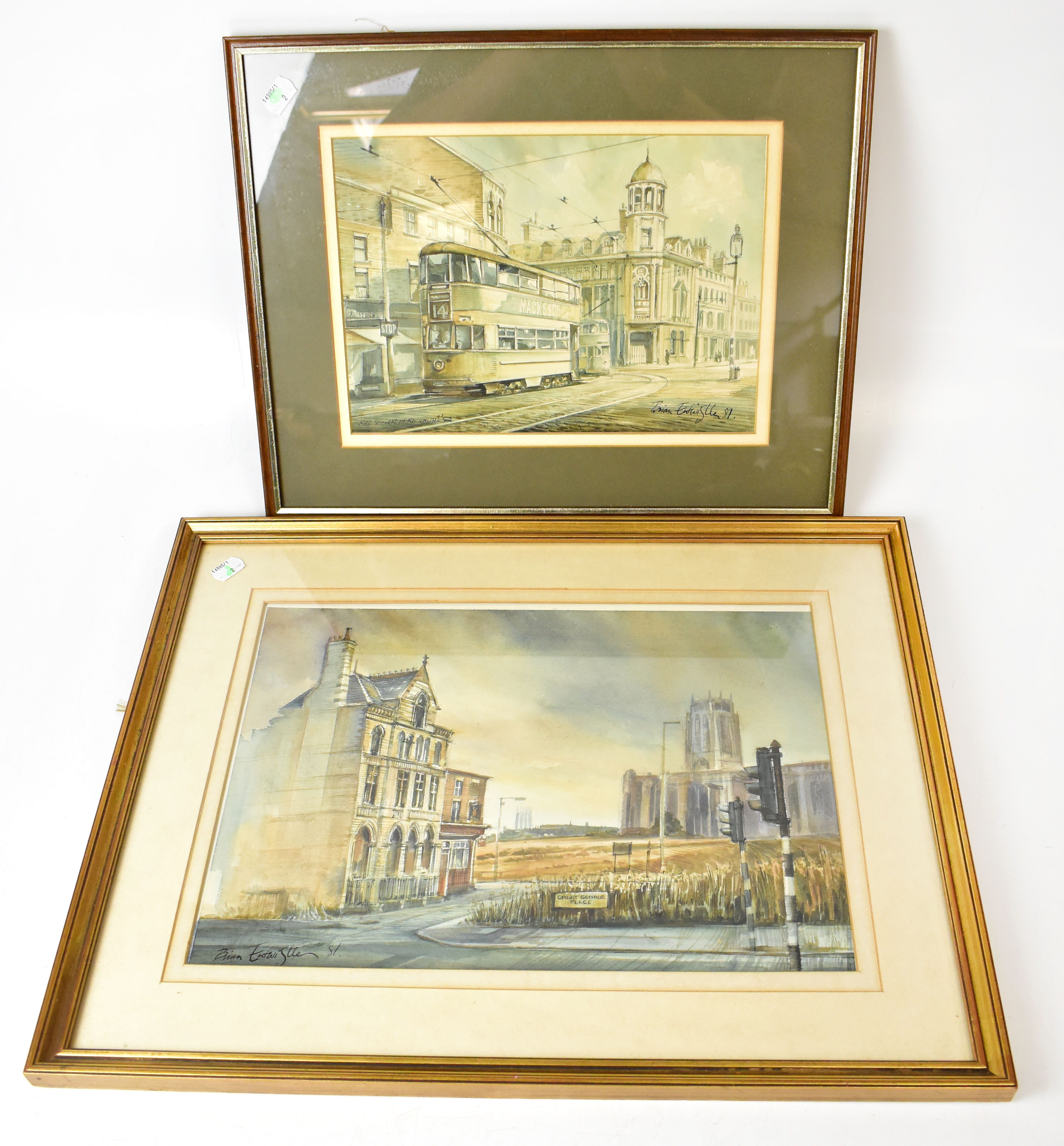 Brian Richard Entwistle | Moss St - London Rd Jnctn c'52 (1981) | MutualArt