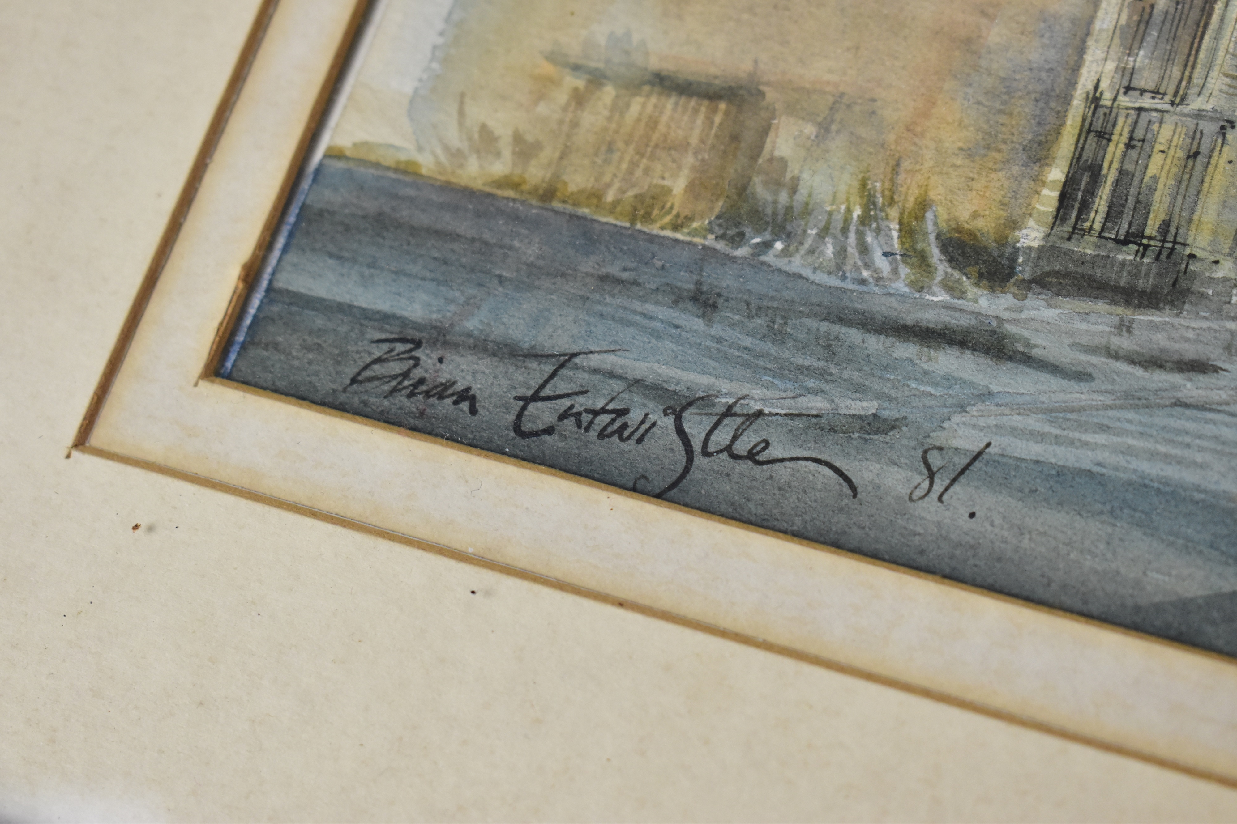 Brian Richard Entwistle | Moss St - London Rd Jnctn c'52 (1981) | MutualArt