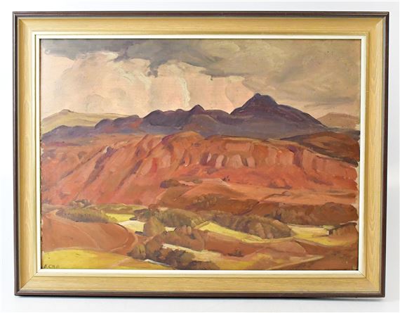 Edward Carter Preston | mountainous Lakeland landscape | MutualArt