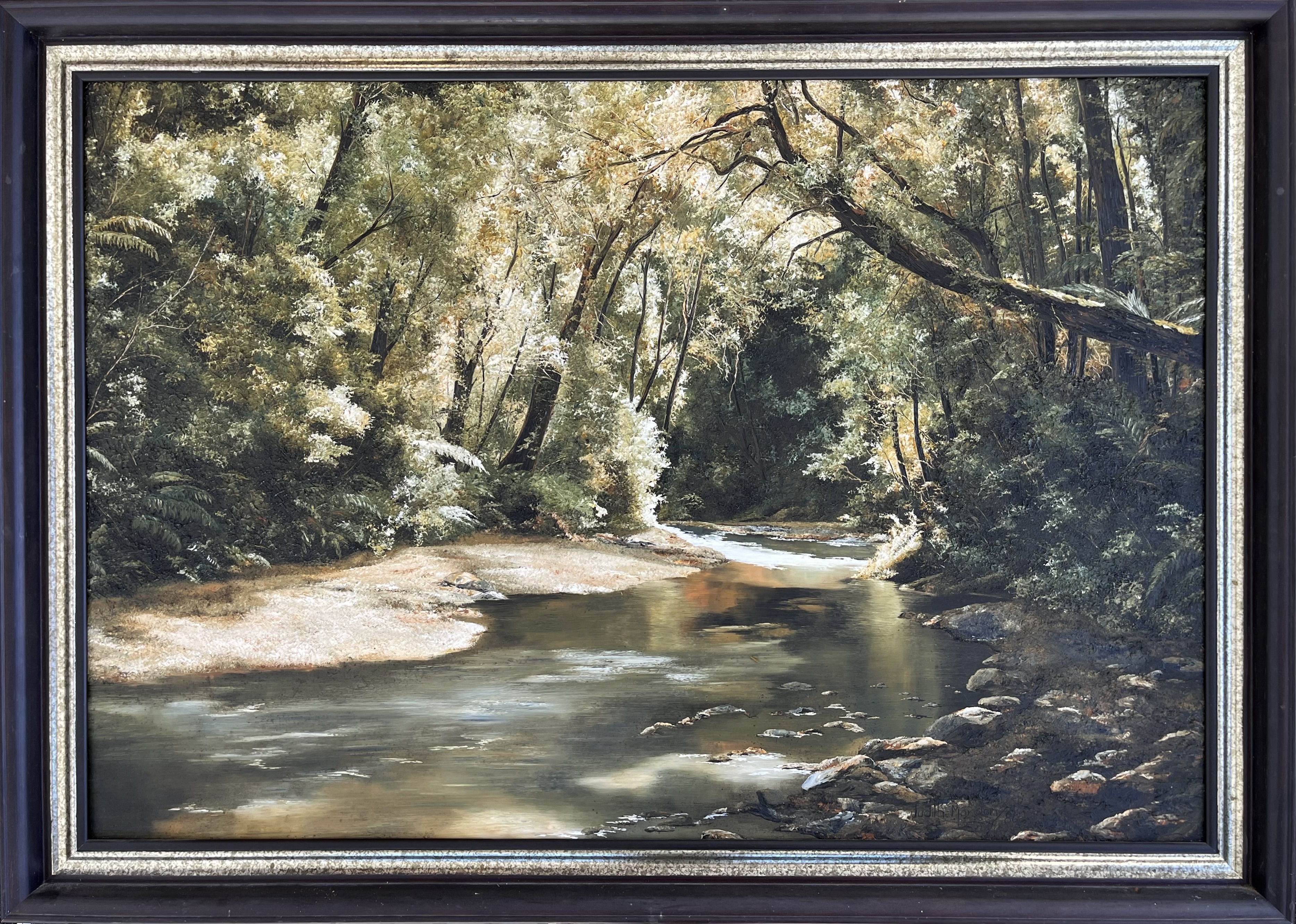 Judith Moreton | Mangamuka River - Northland (1986) | MutualArt