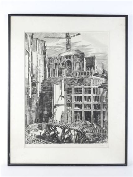 Albert Decaris | Construction for 1937 (1937) | MutualArt