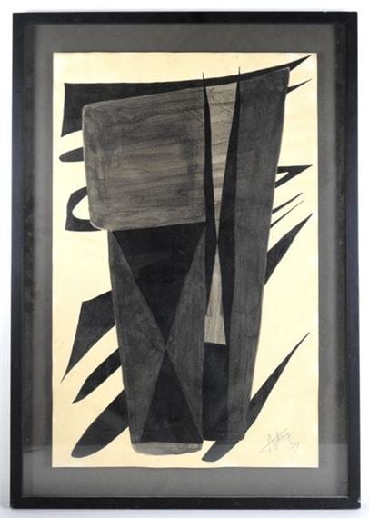 Henri-Georges Adam | Abstract composition (1959) | MutualArt