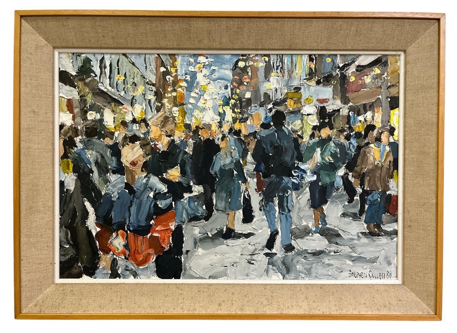 Stephen Cullen | Grafton Street Dublin | MutualArt