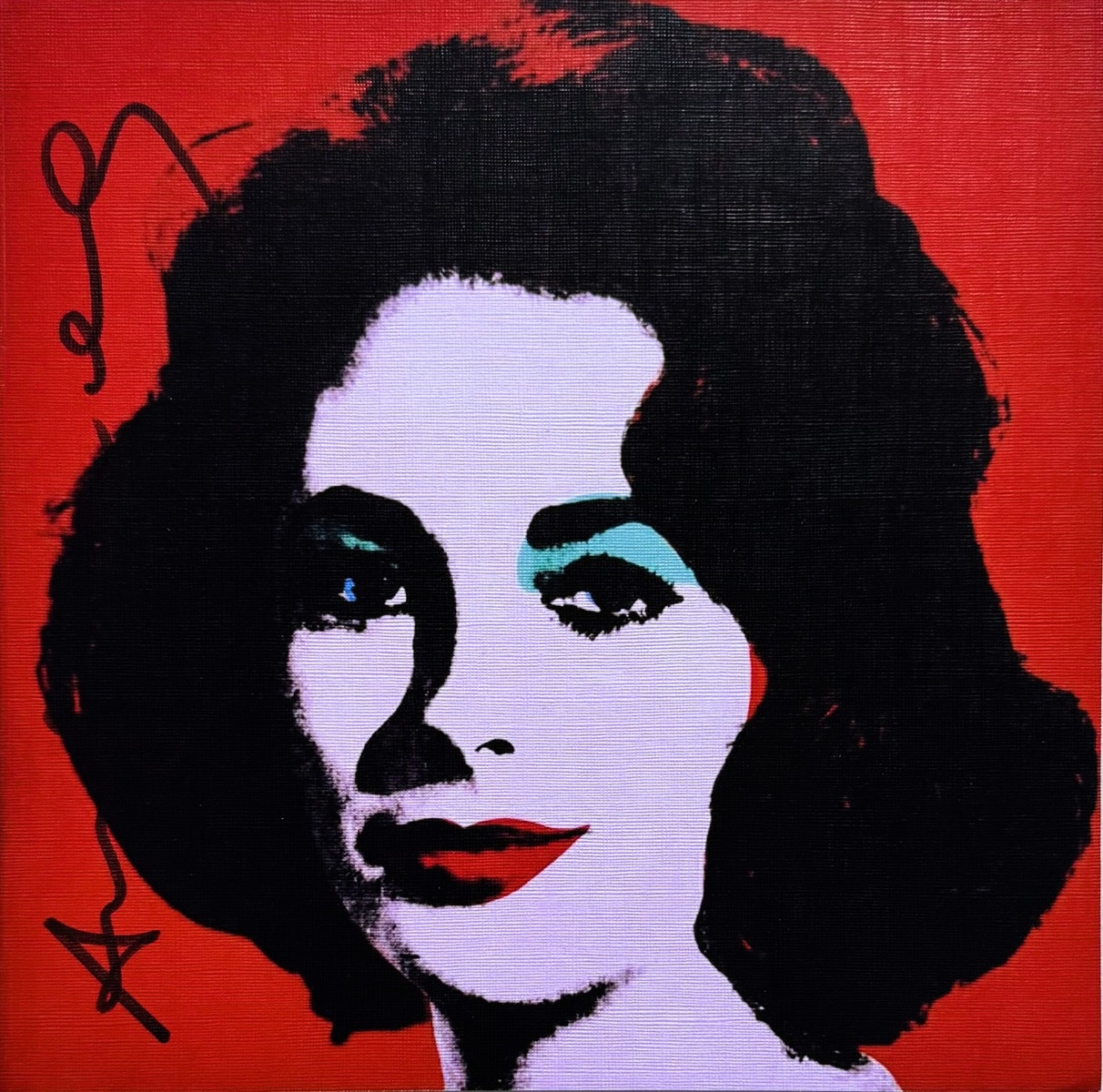 Andy Warhol | Liz Taylor (1981) | MutualArt