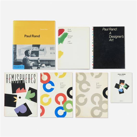 Paul Rand | Collection of books, periodicals, and ephemera (1985 - 1994 ...