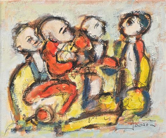 Frans J. Joosen | Groep figuren | MutualArt