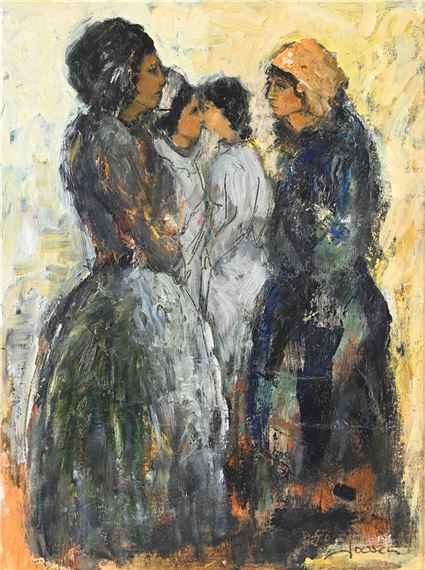 Frans J. Joosen | Vier dames | MutualArt