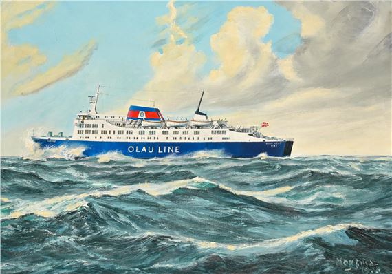 Durk Monsma | Veerdienst Olau Line (1976) | MutualArt