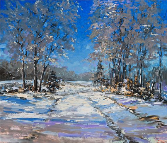 Peter van Berkel | Wintergezicht | MutualArt