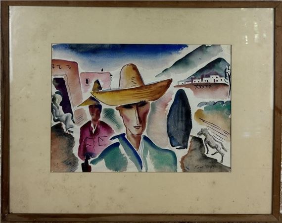 Charles Miller | Mexican scene | MutualArt