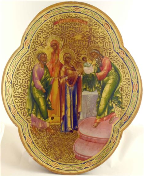 Russian School | The Presentation of Christ to The Temple (Candlemas ...