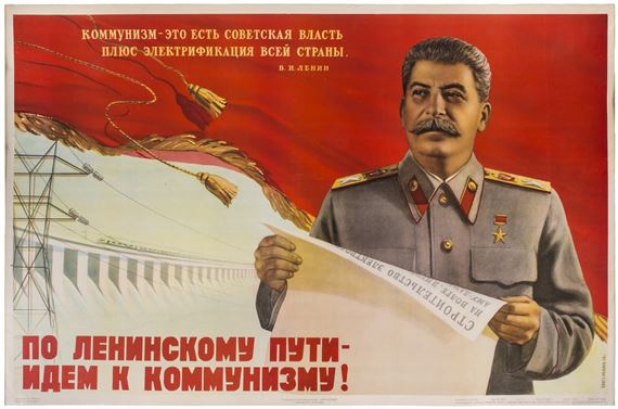 K. K. Ivanov | Following Lenin's path - we are going to communism (1951 ...