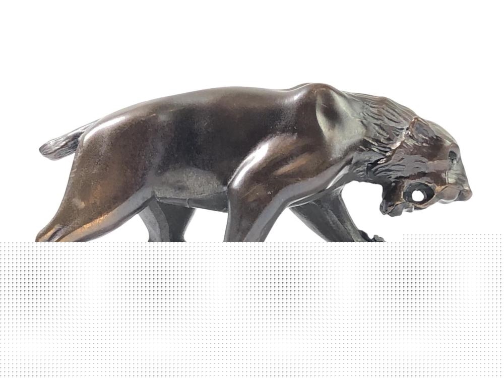 William Otto | Saber Tooth Tiger Bronze | MutualArt