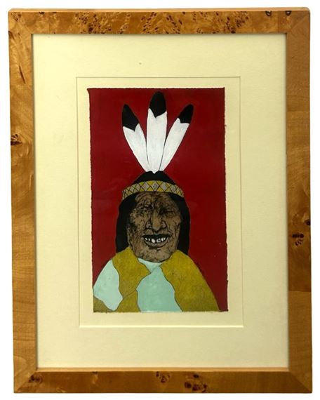 Beckwith | Native American Portrait Print | MutualArt