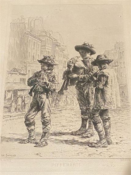 Charles Jacques | Etching | MutualArt