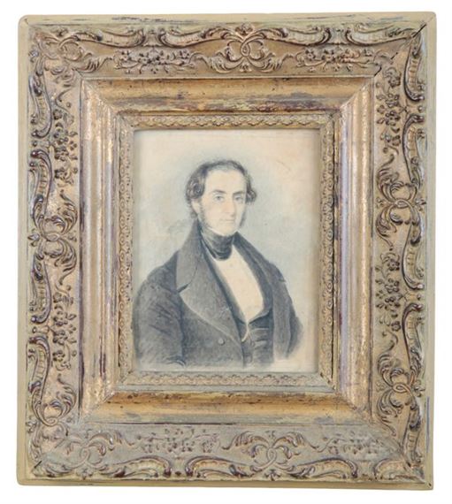 George Richmond | Portrait of a gentleman | MutualArt