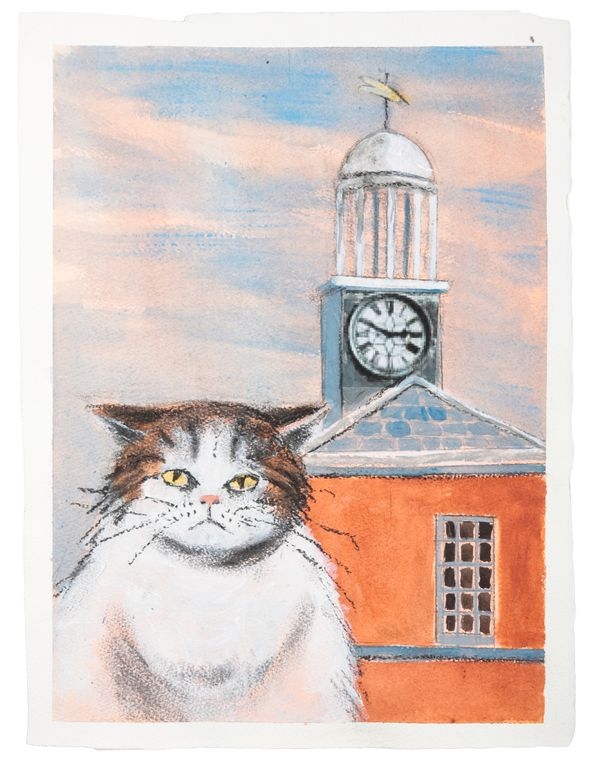 Graham Snow | Small Town Cats | MutualArt