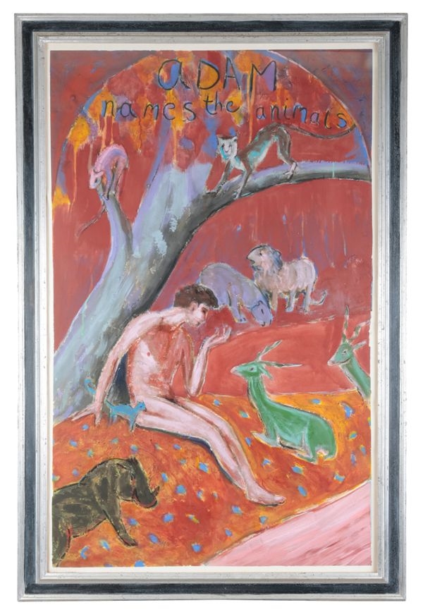 Graham Snow | Adam names the animals | MutualArt