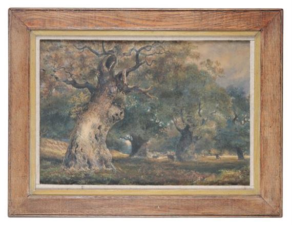 Samuel Palmer | A woodland landscape | MutualArt