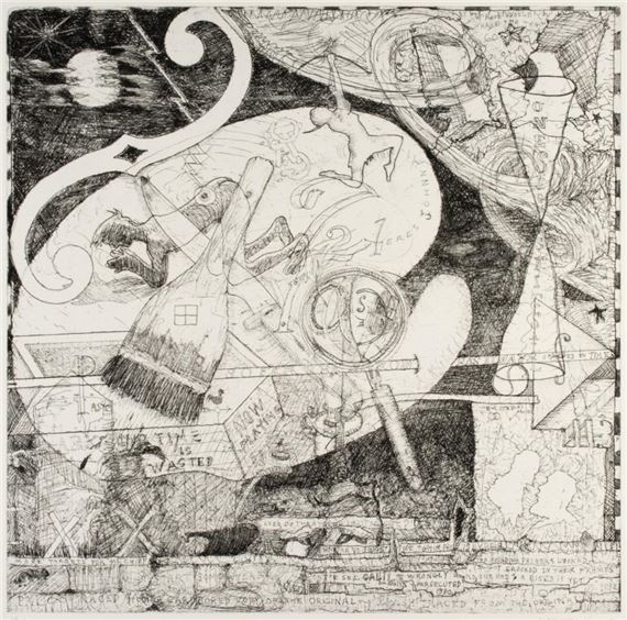 William T. Wiley | Plank's Pool (1980) | MutualArt