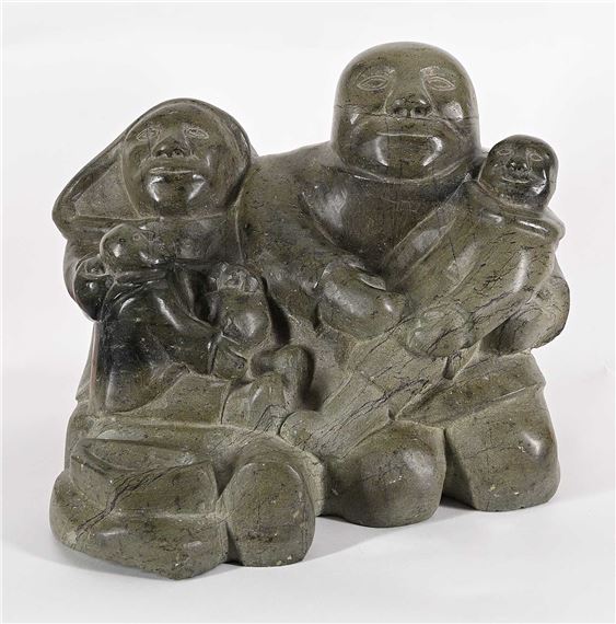 Abraham Etungat | Inuit Family | MutualArt