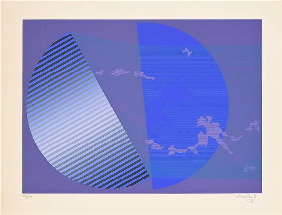 Leopoldo Torres Agüero | Untitled - Blue Sphere #54/200 (1979) | MutualArt