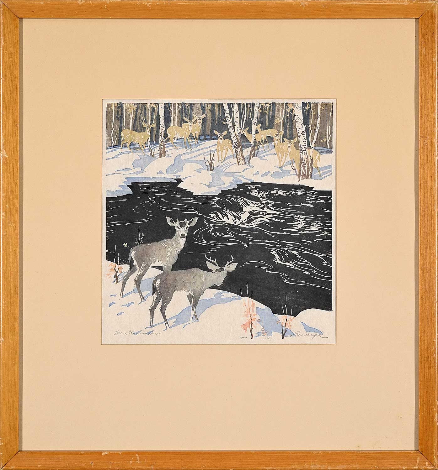 Barbara Harvey Leighton | Deer, Kananaskis | MutualArt