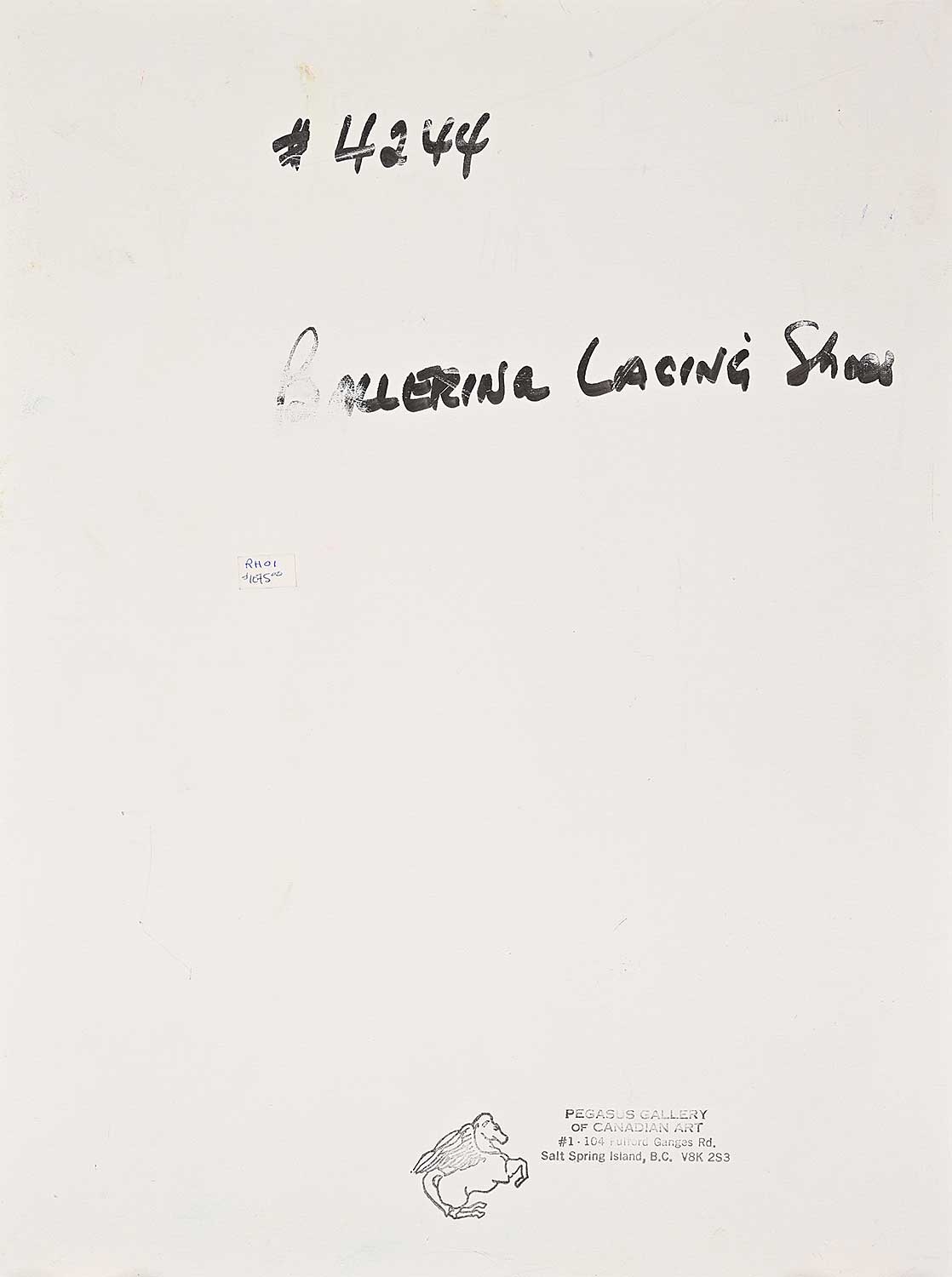 Ron Hedrick | Ballerina Lacing Shoes | MutualArt