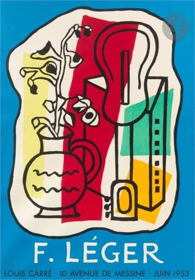 Fernand Léger | Poster for an exhibition of the artist's work at ...