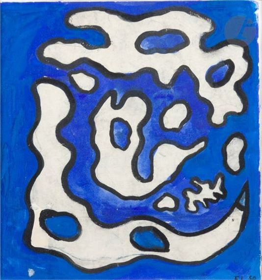 Fernand Léger | Carpet project (1950) | MutualArt