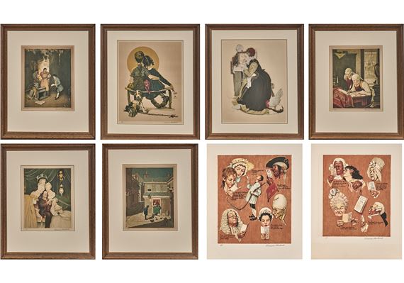 Norman Rockwell | BEN'S BELLES; THE DRUNKARD; THE GOLDEN AGE; THE ROYAL ...