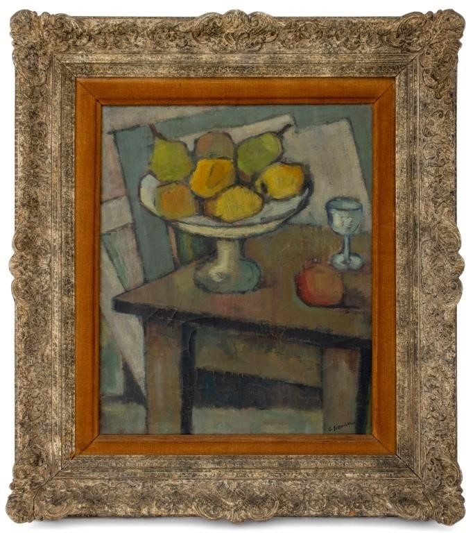 George Rene Sinicki | Still Life Scene of Pears | MutualArt