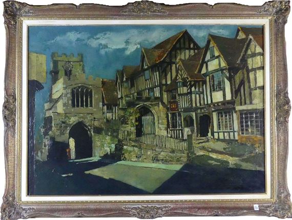 John S. Brown | The Great Butcher Row | MutualArt
