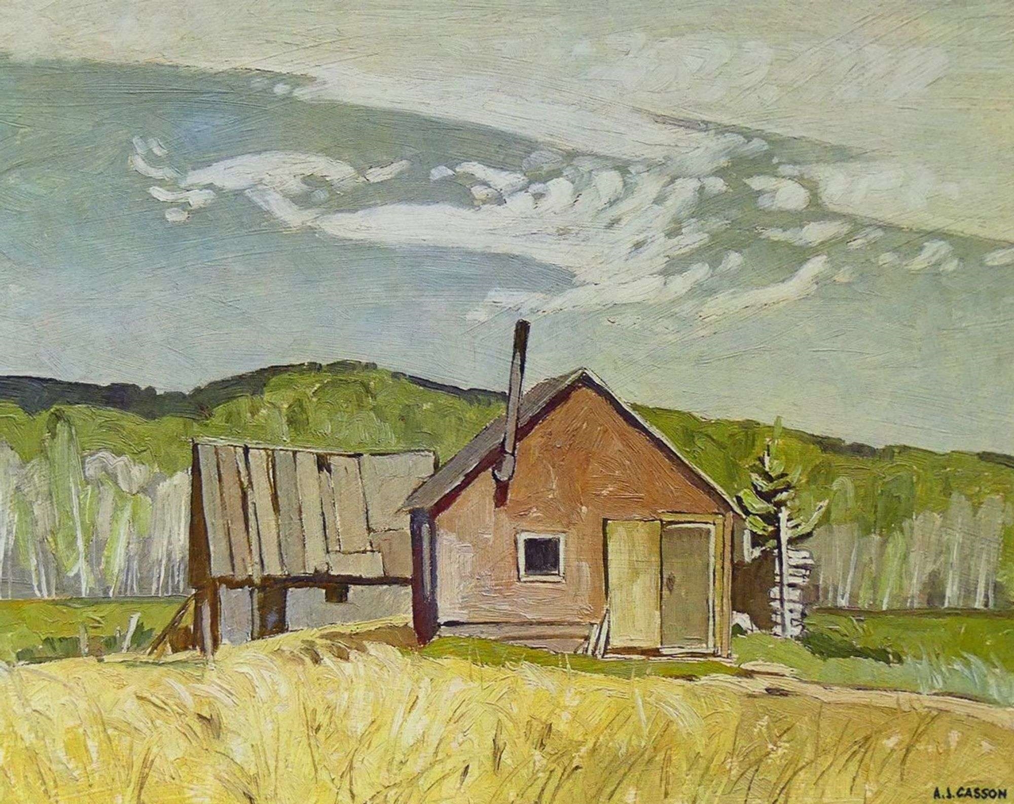 Alfred Joseph Casson | Settler's Cabin | MutualArt