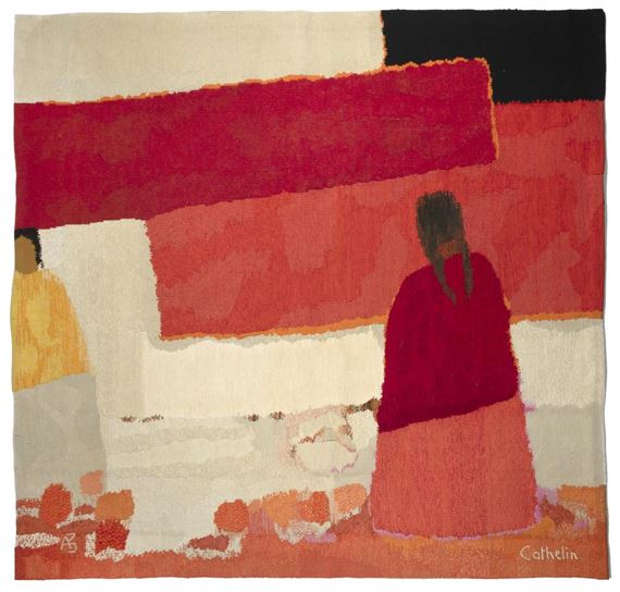 Bernard Cathelin | Les Deux Indiennes (1970) | MutualArt