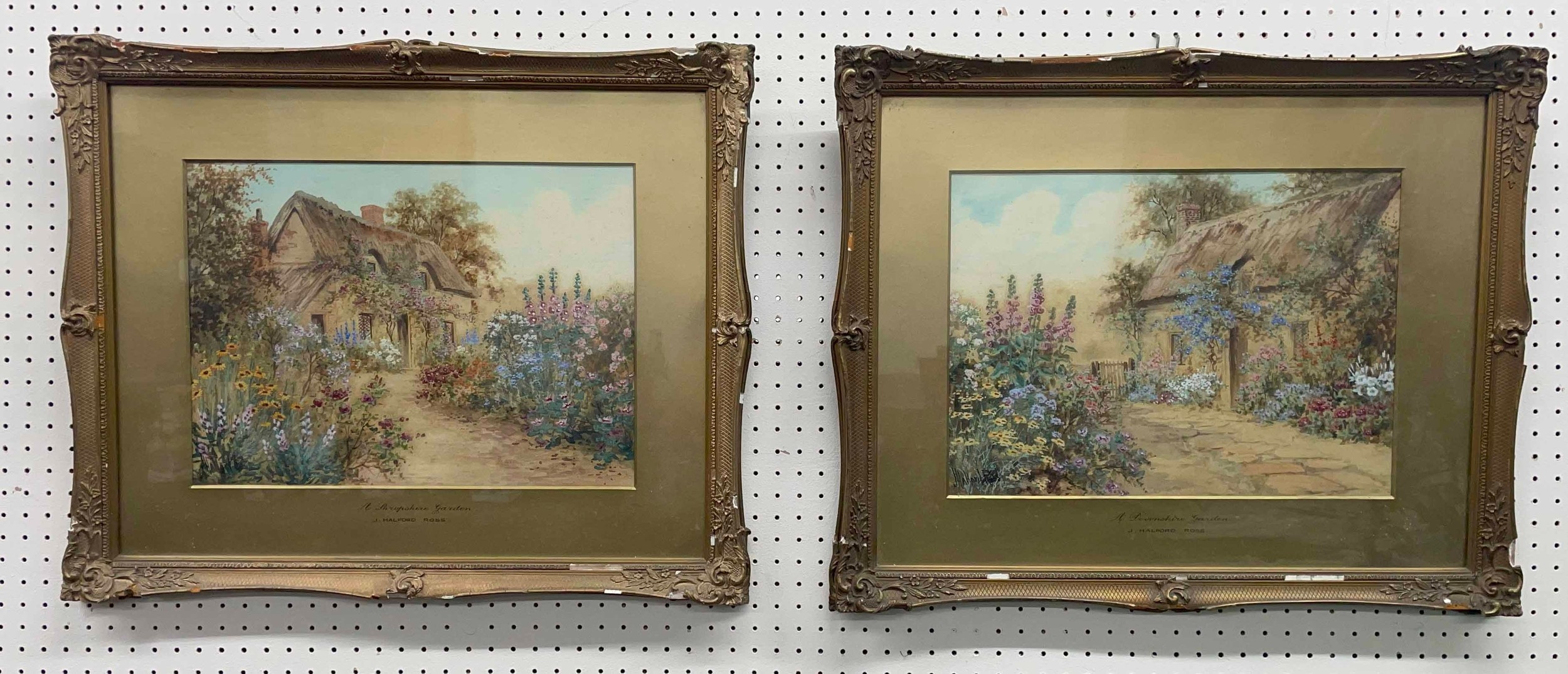 Joseph Halford Ross | Shropshire Garden | MutualArt