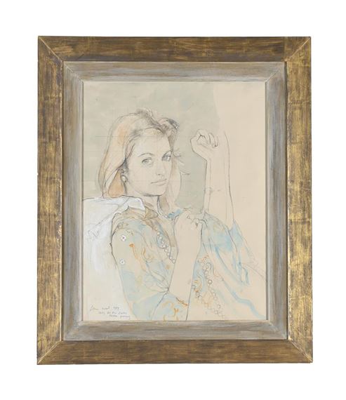 John Stanton Ward | STUDY FOR THE ZANDRA RHODES PORTRAIT (1989) | MutualArt