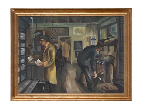 Edward Morgan | THE SORTING OFFICE | MutualArt