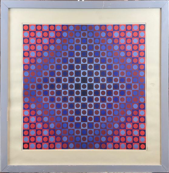 Vasarely Victor | Boglar | Compare similar artworks | MutualArt