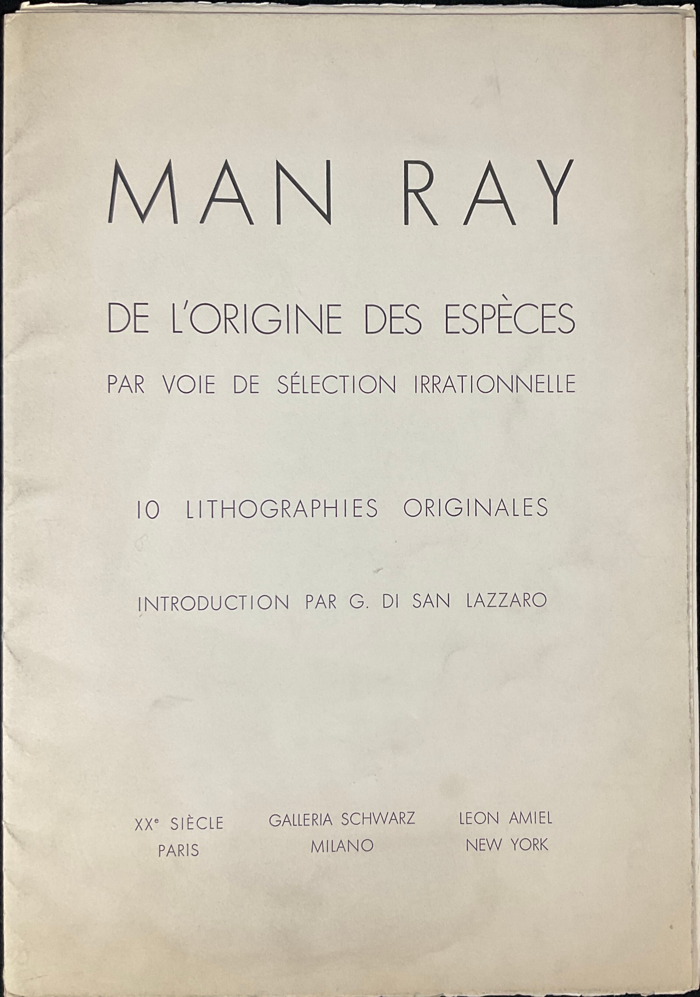 Man Ray | Senza titolo (1971) | MutualArt