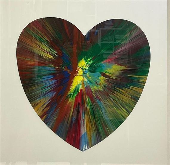 Damien Hirst | Heart Spin | MutualArt